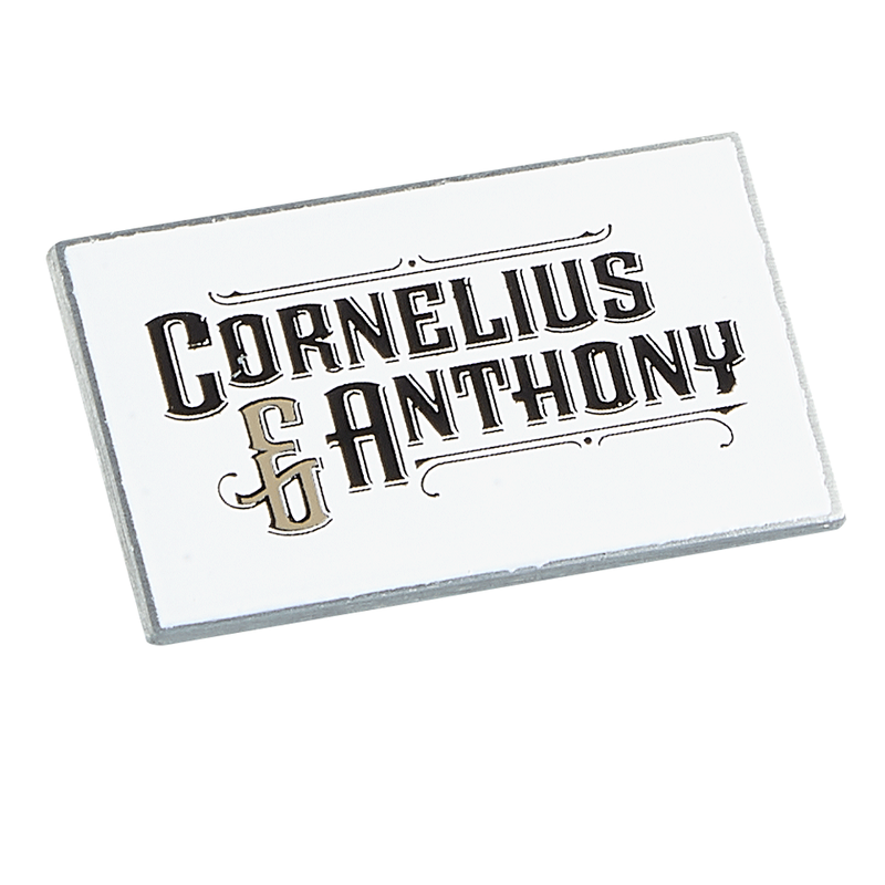 Cornelius & Anthony Lapel Pin